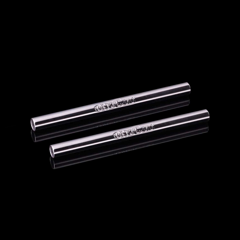oneGee - Straw polished Stainless Steel 6mm (2 Stk.)